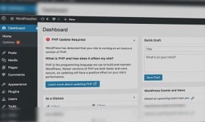 Outdated PHP Version Warning in WordPress - How to Fix it | FastComet