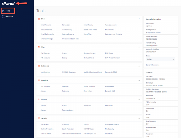FastComet has Landed on cPanel’s Jupiter Theme | FastComet