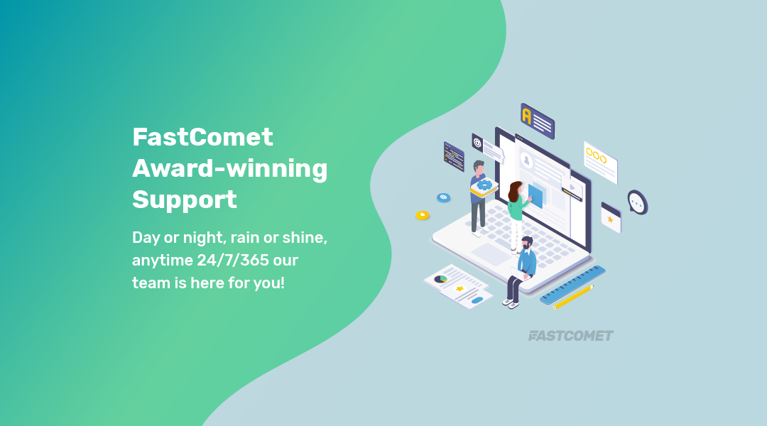 24/7 Customer Support • Web Hosting Sales & Support — FastComet