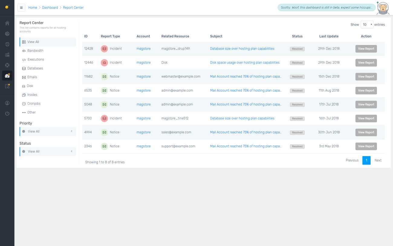 Web Hosting Management Panel • cPanel Control Panel — FastComet