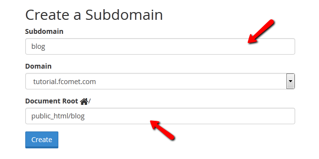cPanel Tutorial: Create a Subdomain - FastComet