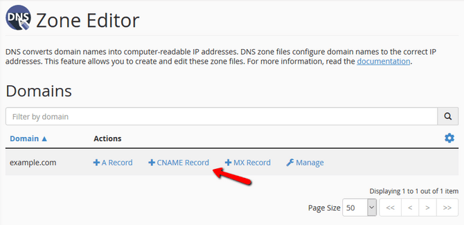 Edit DNS Files • cPanel Zone Editor Tutorial - FastComet
