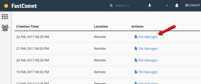 How to Restore Files • cPanel Tutorial - FastComet