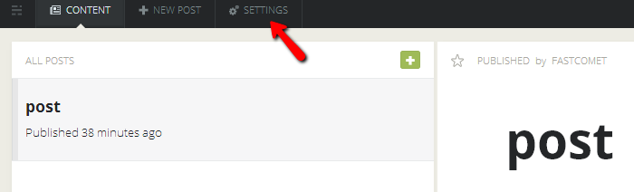 Edit User Profile • Ghost Tutorial - FastComet