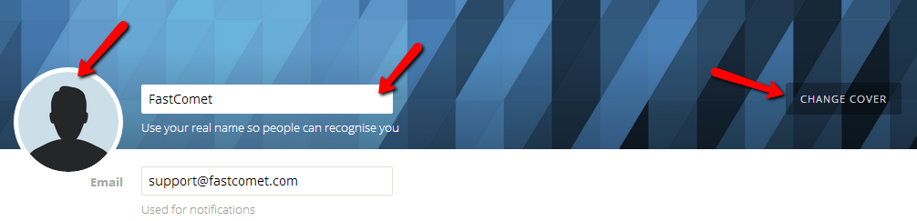 Edit User Profile • Ghost Tutorial - FastComet
