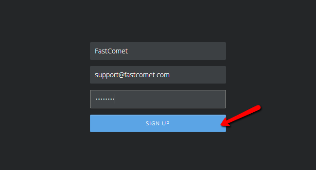 Create Admin User • Ghost Tutorial - FastComet