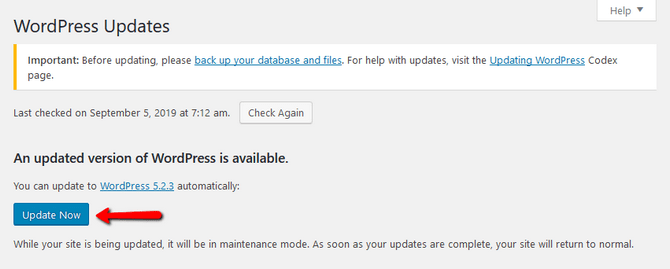 WordPress Update – How To Update WordPress to a New Version - FastComet