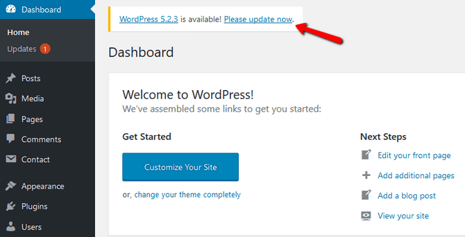 WordPress Update – How To Update WordPress to a New Version - FastComet